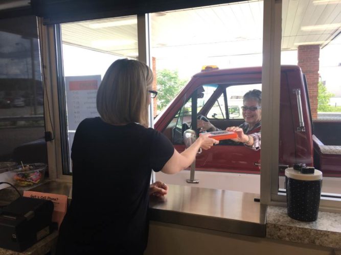 Drive-thru library a big hit | News, Sports, Jobs - Marietta Times